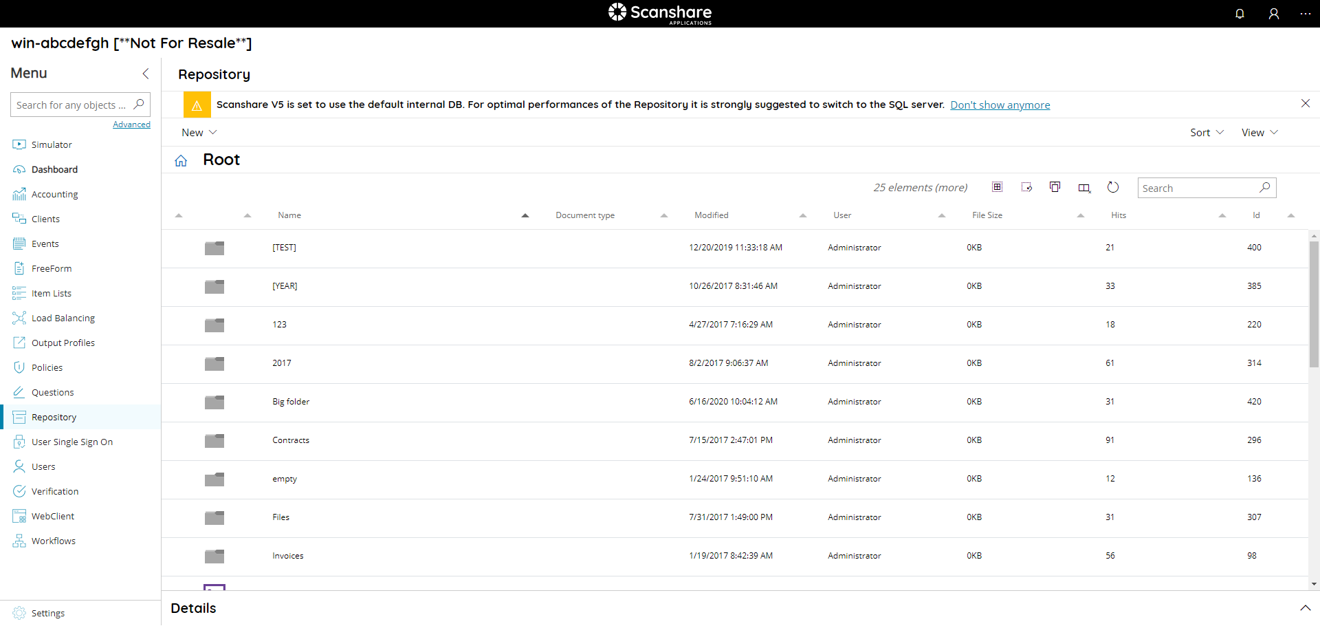 File System View – Help Center | Scanshare