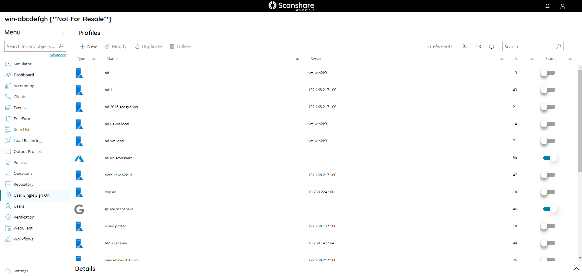 Dashboard – Help Center | Scanshare