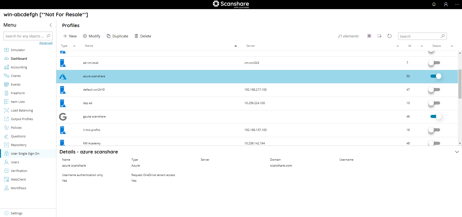 Dashboard – Help Center | Scanshare