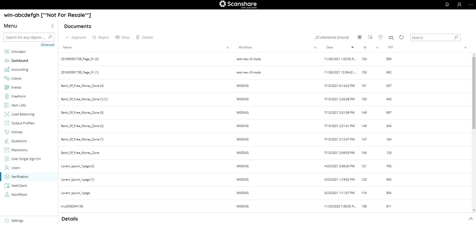 Dashboard – Help Center | Scanshare