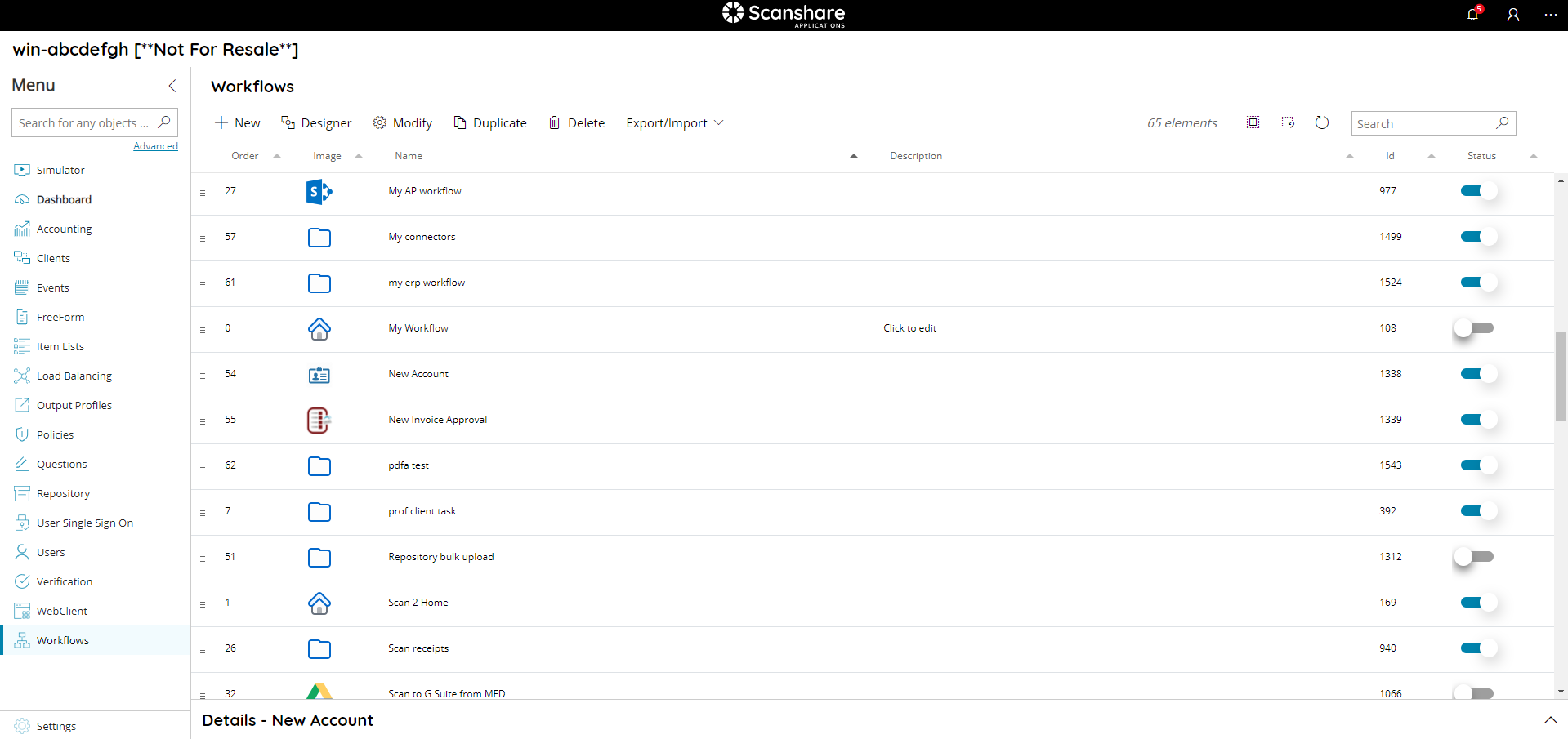 Dashboard – Help Center | Scanshare