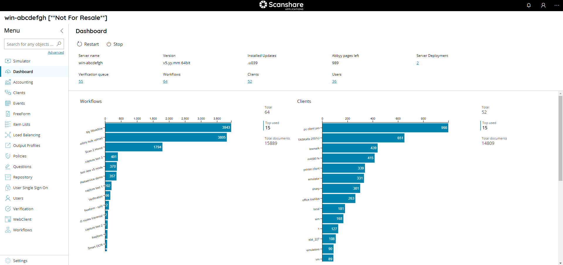 First time startup – Help Center | Scanshare