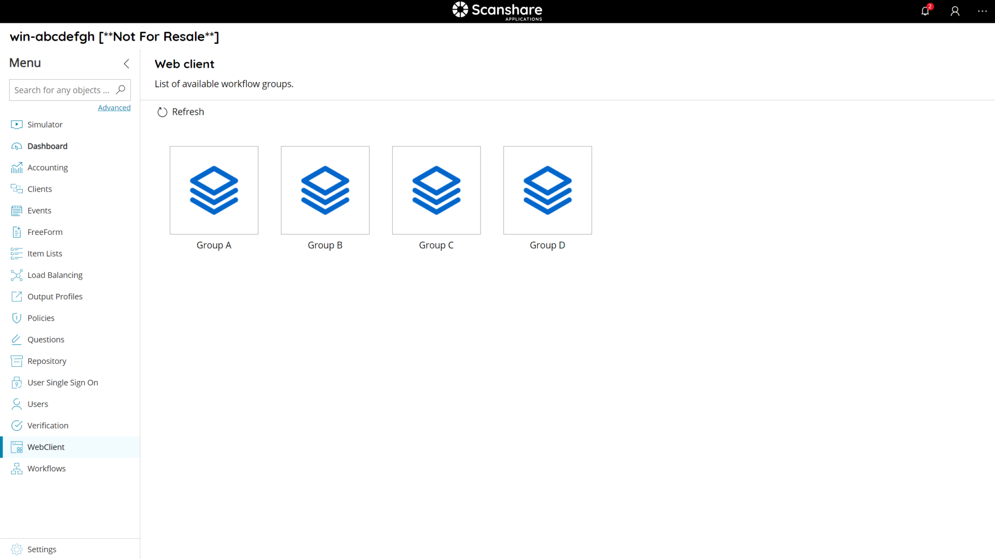 Dashboard – Help Center | Scanshare